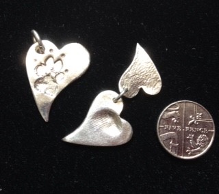 Silver keepsakes jewellery - Daisyroots Ceramics